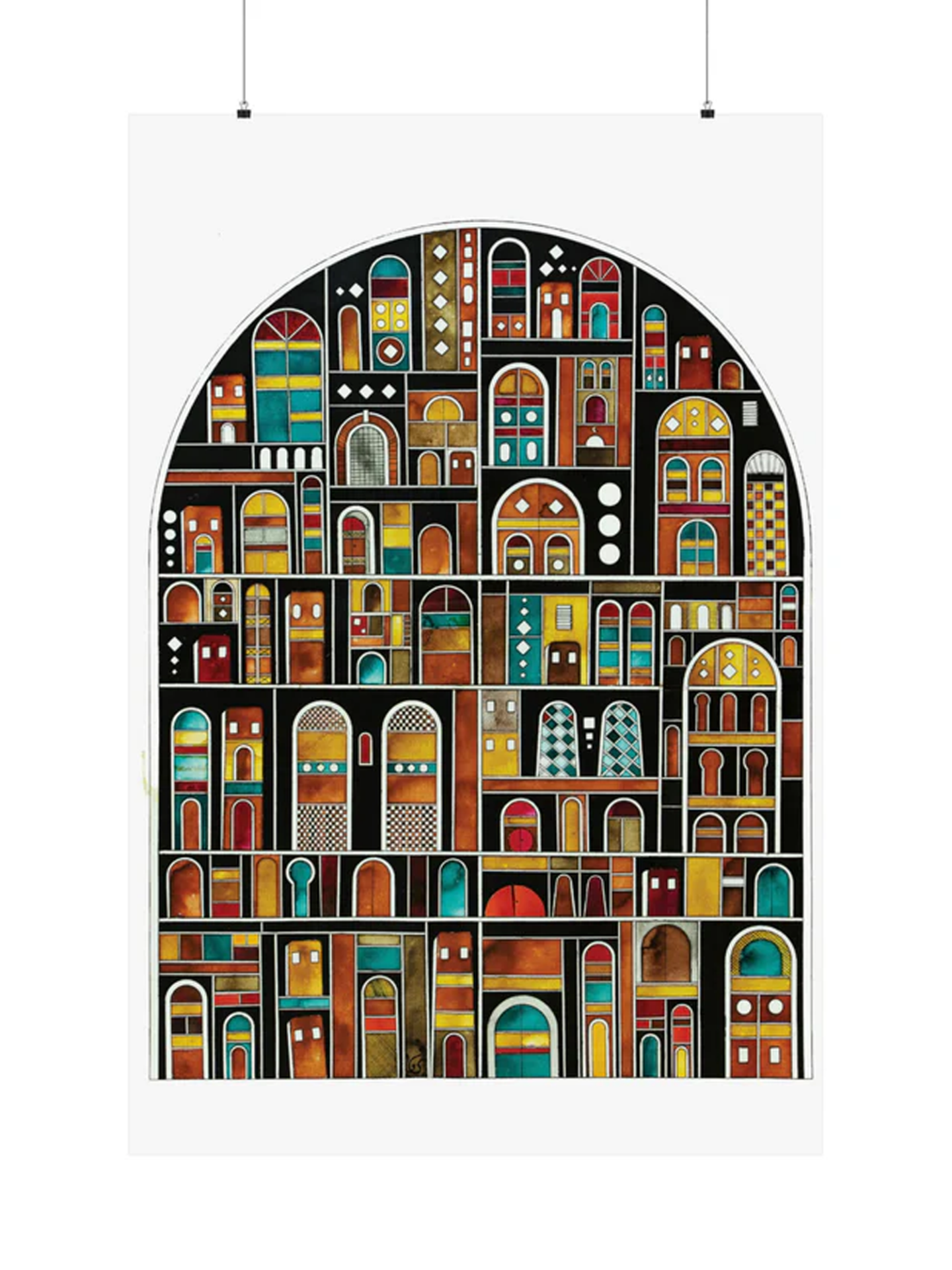 Your store. Arches poster